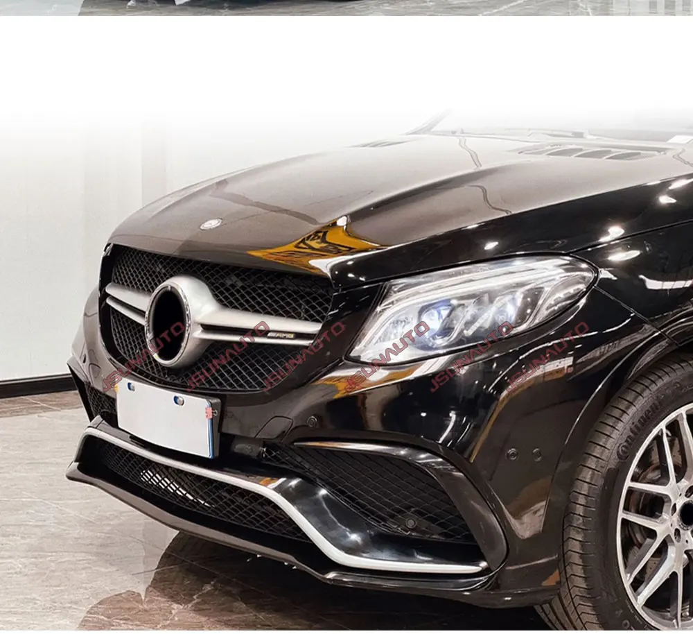 Car Modified Full Kit ML63 Conversion GLE63 Style Bumper