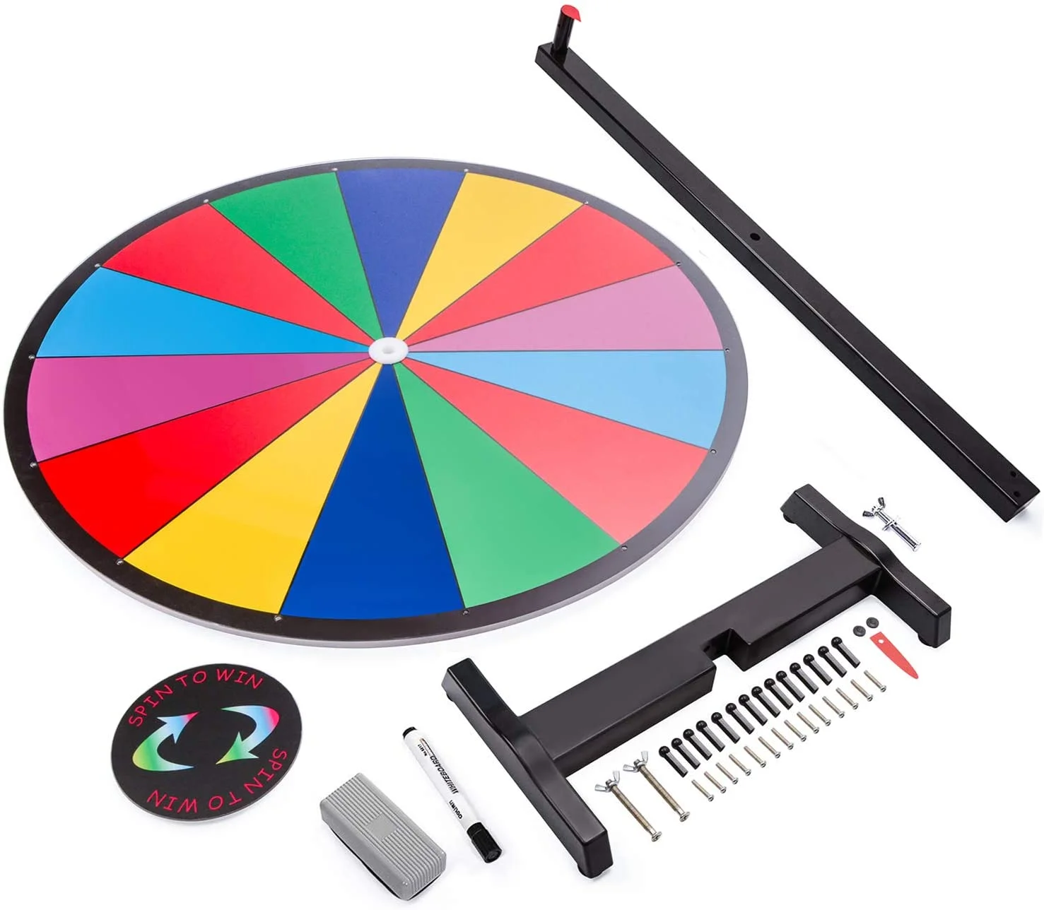 18/24 Inches New Product Prize Wheel of Fortune Tabletop Spin Prize ...
