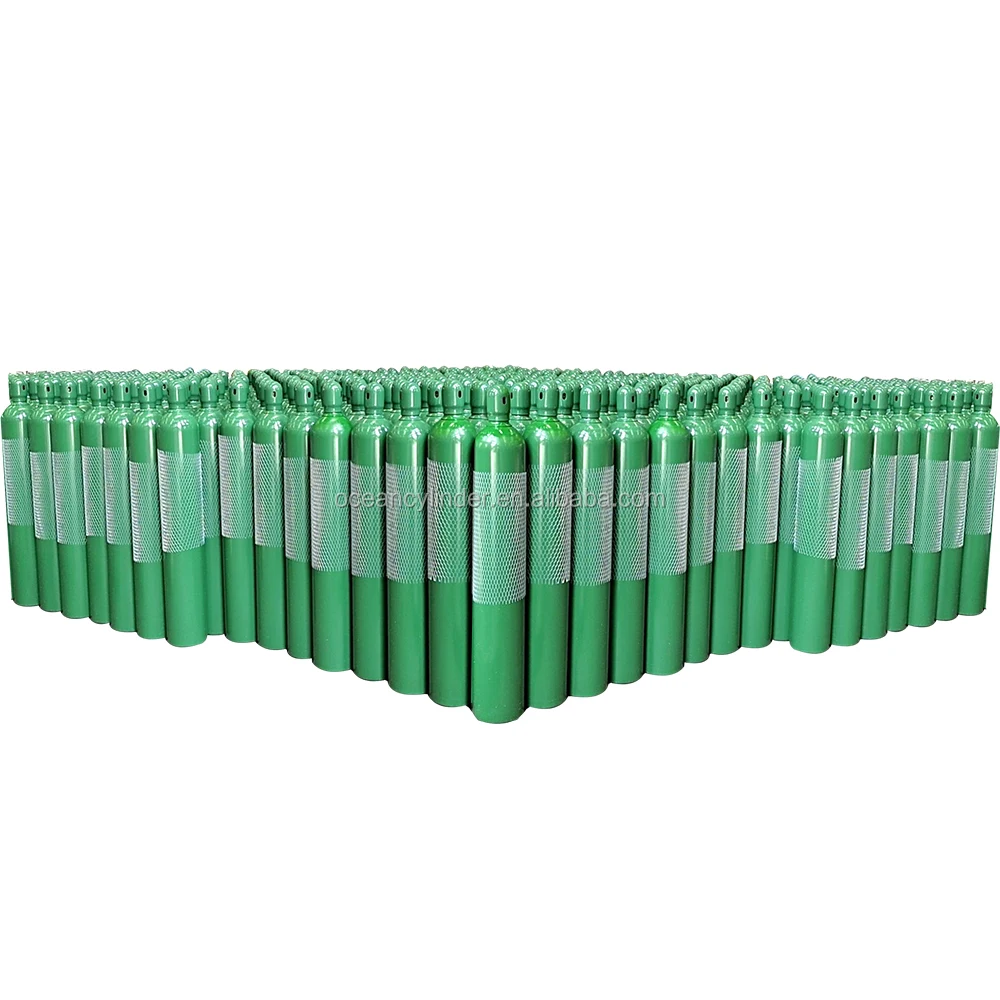 Hg-ig Iso 9809 10l/40l Oxygen Gas Cylinder,Medical Oxygen Cylinder With ...