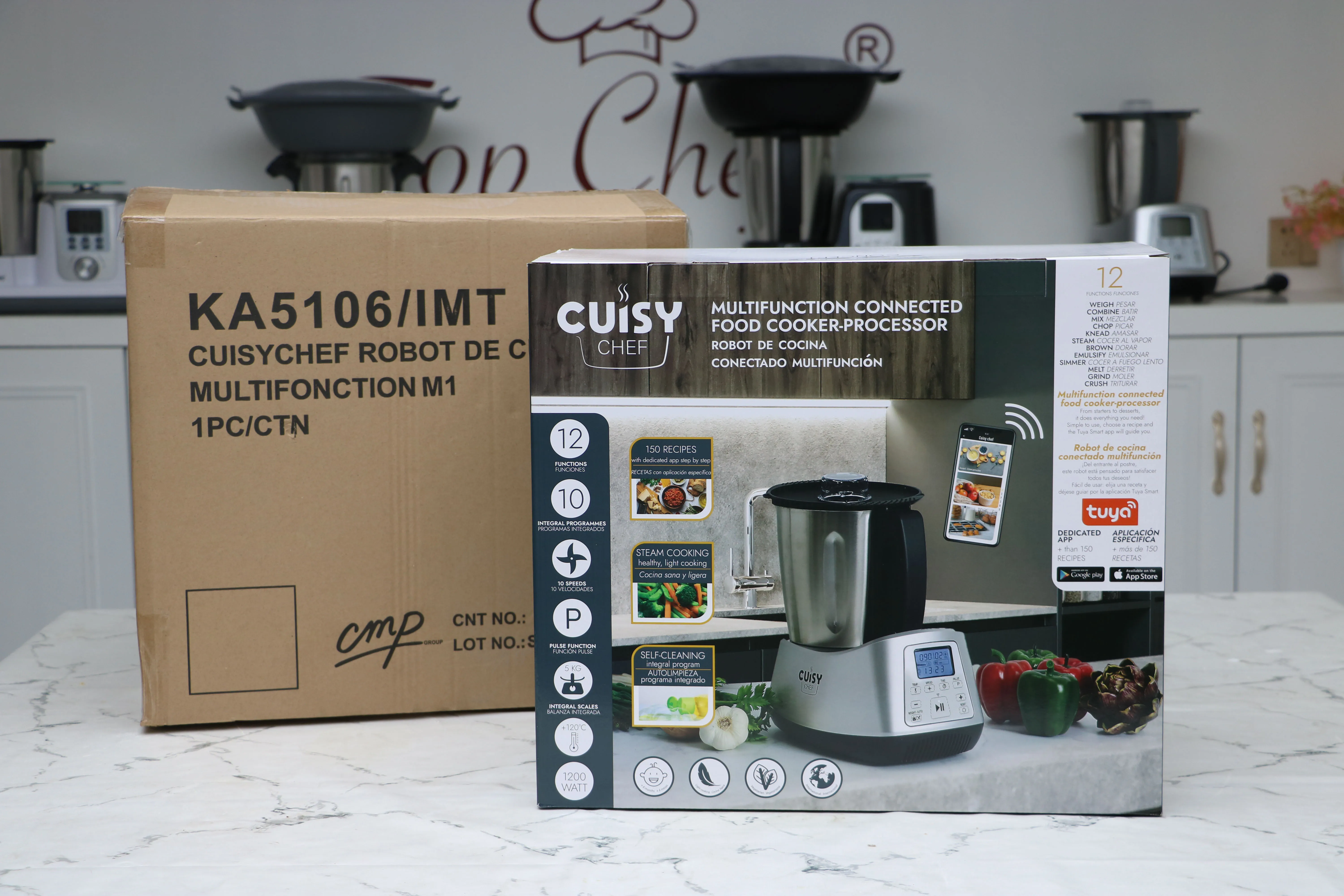 Multifunction Cooking Food Processor Robot De Cocina Thermo Mixer All ...