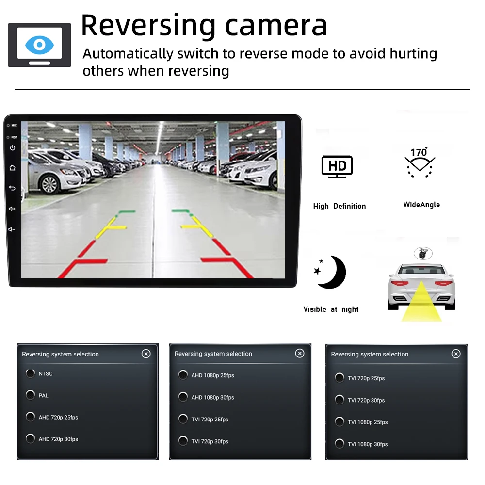 1 Din Android Car Radio 1280 720 Ips Touch Screen Audio Video Player
