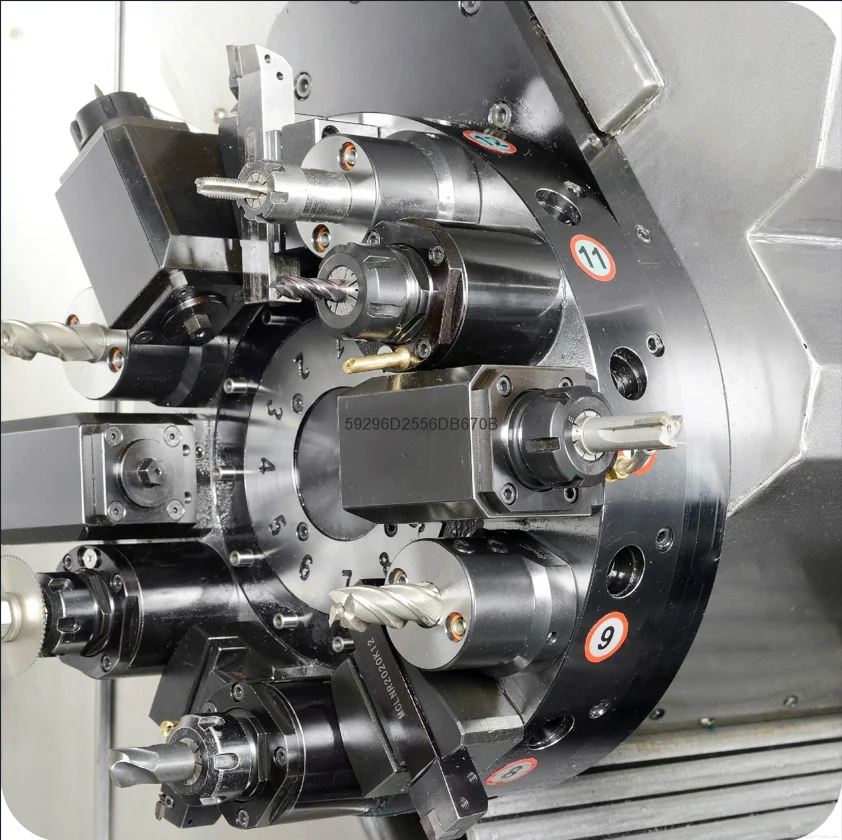 Slant Bed Cnc Turning Center With Tool Turret Yk-52w - Buy Slant Bed Cnc Turning,Cnc Turning ...