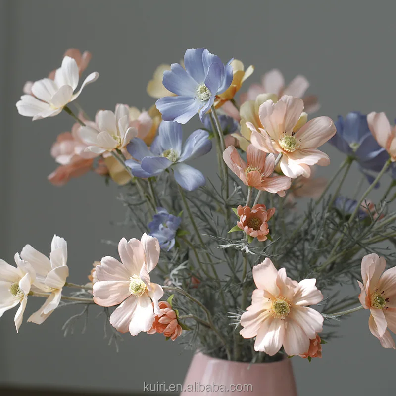 60cm New Design Artificial Silk Flower Cosmos Decorative Flower - Buy ...