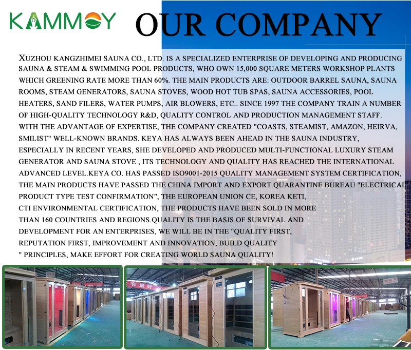 Far Infrared Sweat Room Bath Steam Generator One Person Home Custom ...