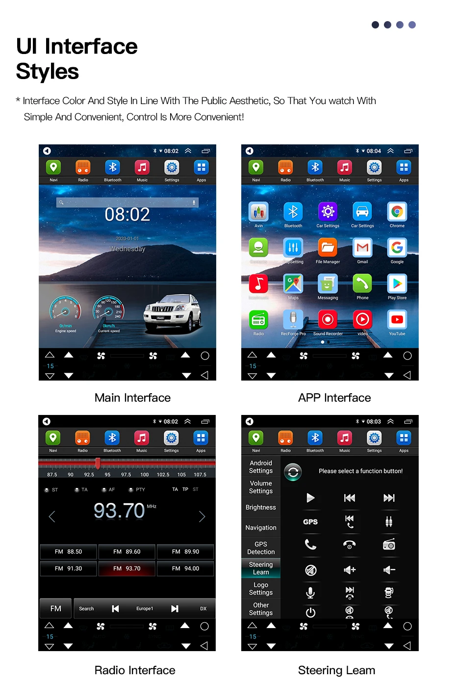 STWEI for Toyota Alphard ANH20 Elfa A20 2008-2014 Car Multimedia Player ...