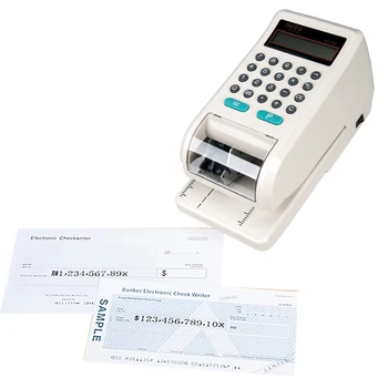 New Type Electronic Check Writer Full Keyboard Check Printing Printer ...