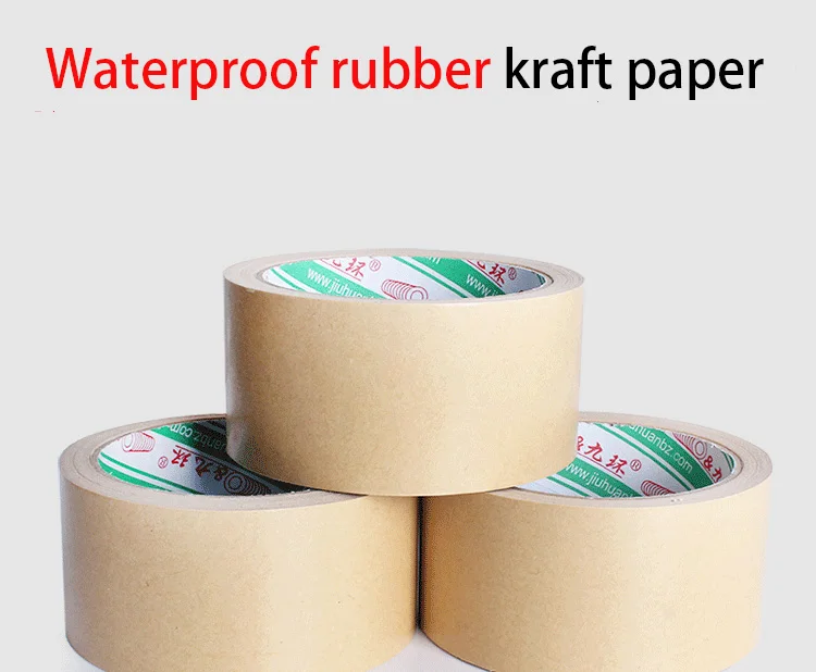 Waterproof Kraft Paper Tape High Temperature Resistant Rubber Kraft ...