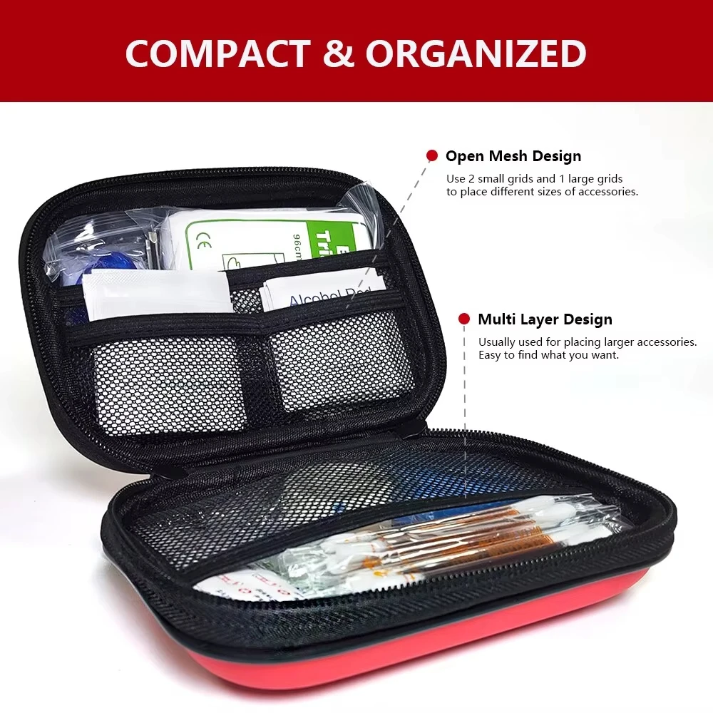 Customizable First Aid Bag - Durable & Portable Storage