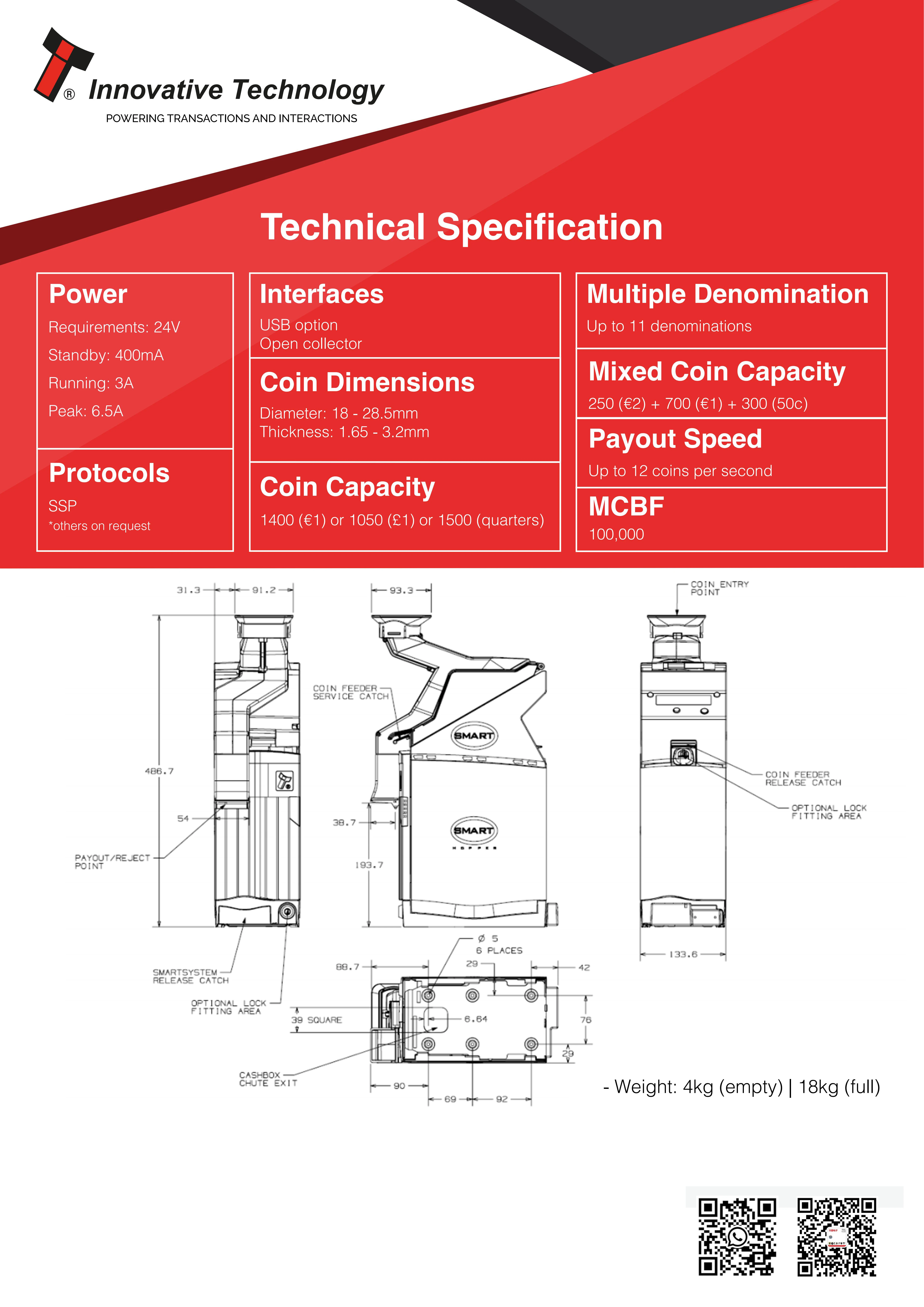 Smart Coin System Coin Acceptor Coin Change Cycle System for Unmanned ...