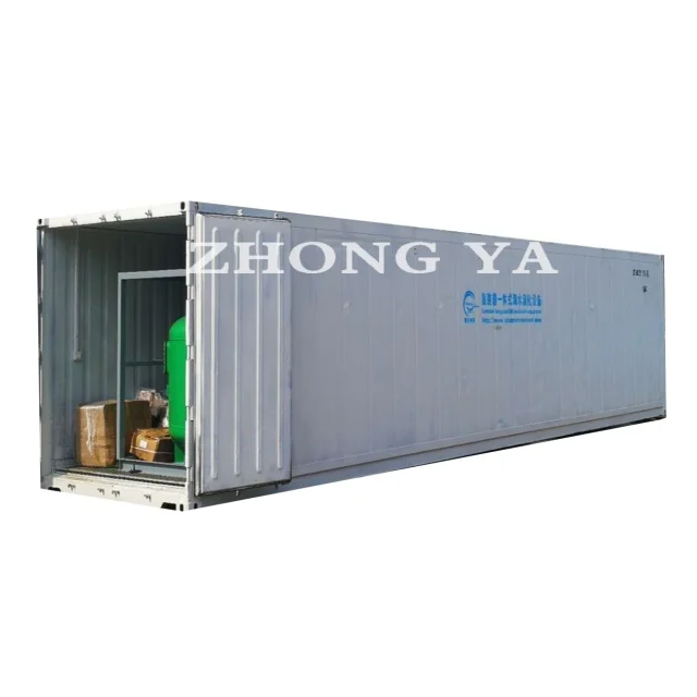 10m3/h Container Seawater Desalination Plants Salt Water to Drinking ...