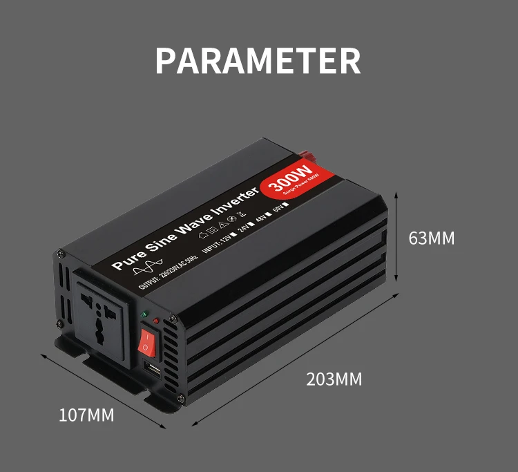 Competitive Price 300 Watt Power Inverter For Solar Panel Power ...