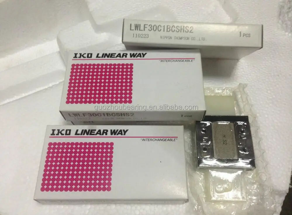 IKO Linear Guide Rails - Precision for CNC Machining