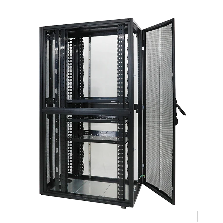 LE 42U Fireproof Server Rack - Secure Co-Location Enclosure
