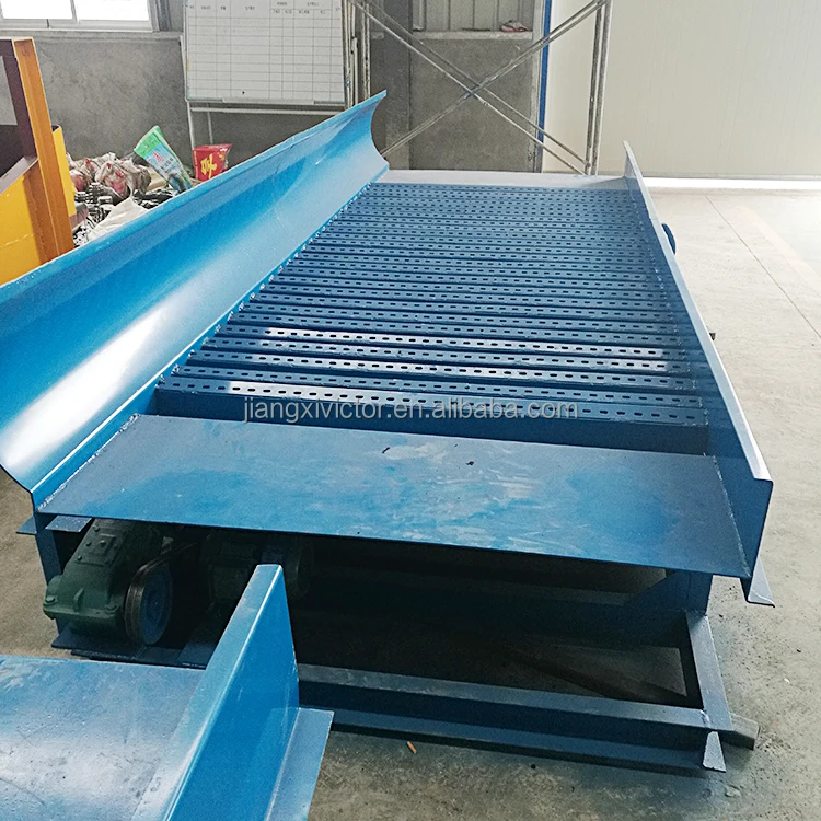 Alluvial Gold Washing Vibrating Sluice Box | Gravity Separator Machine ...
