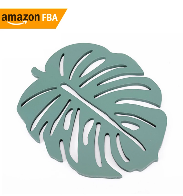 Kitchen Gadget 2024 New 21cm 12cm Multipurpose Leaf Shape Silicone ...