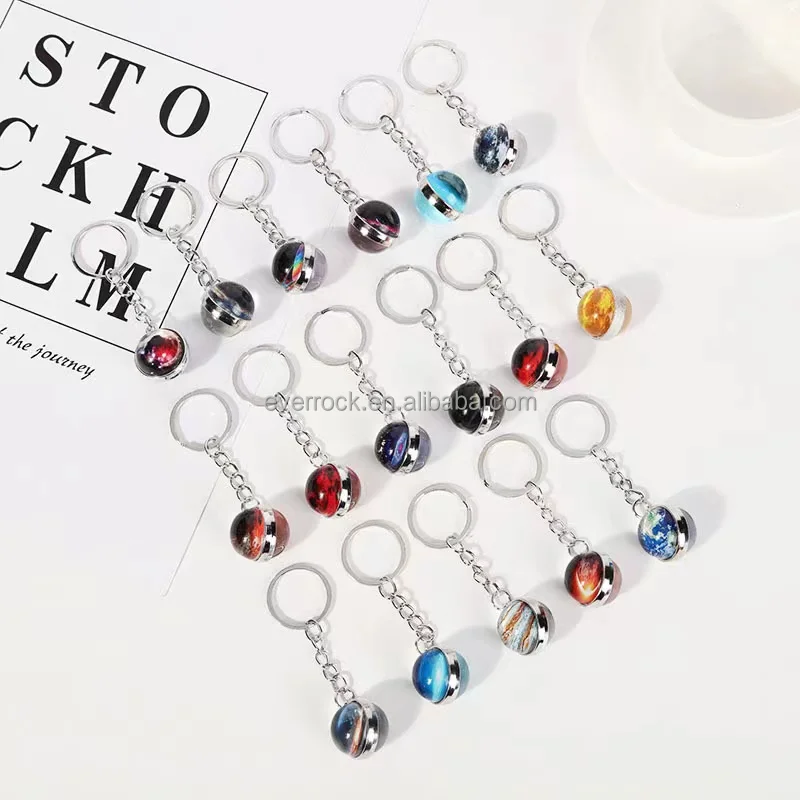 Wholesale Luminous Twelve Constellations Key Chain Pendant