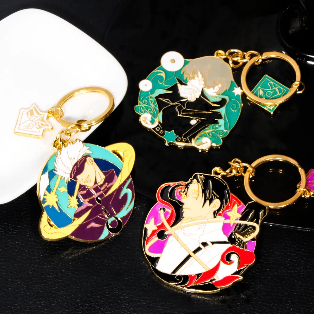 Keychain Jujutsu Kaisen Satoru Gojo Nobara Kugisaki Yuji Itadori Megumi ...