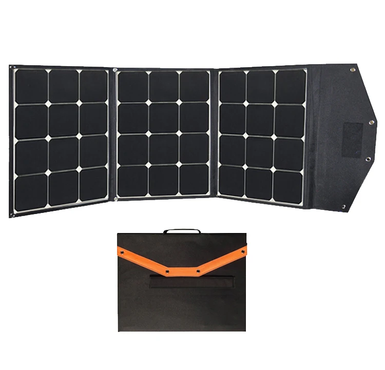 Oem Foldable Portable Solar Panel Sunpower 18v 120w Portable Folding ...