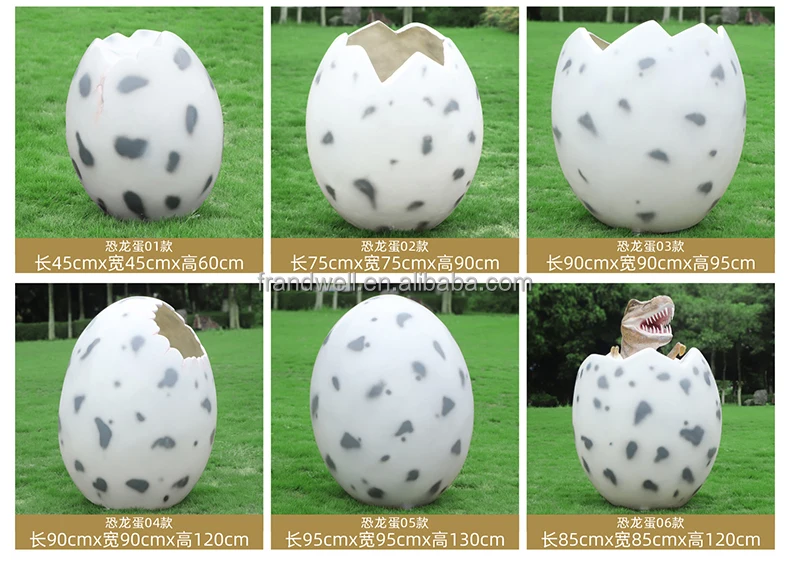 Fiberglass Resin Jungle Animal Props Lifelike Dinosaur Statue Dinosaur ...