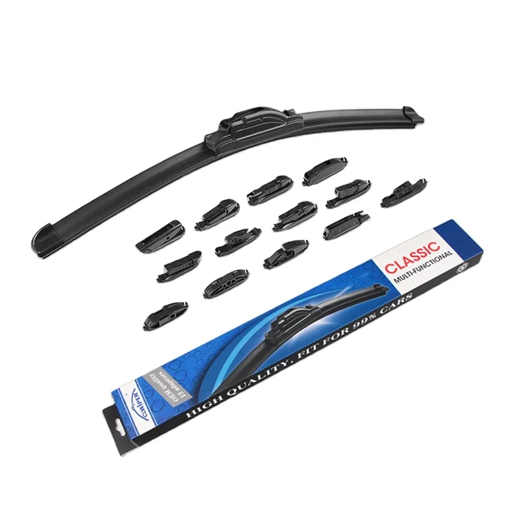 CLWIPER Windshield Wiper Blades - Universal Fit & Quality