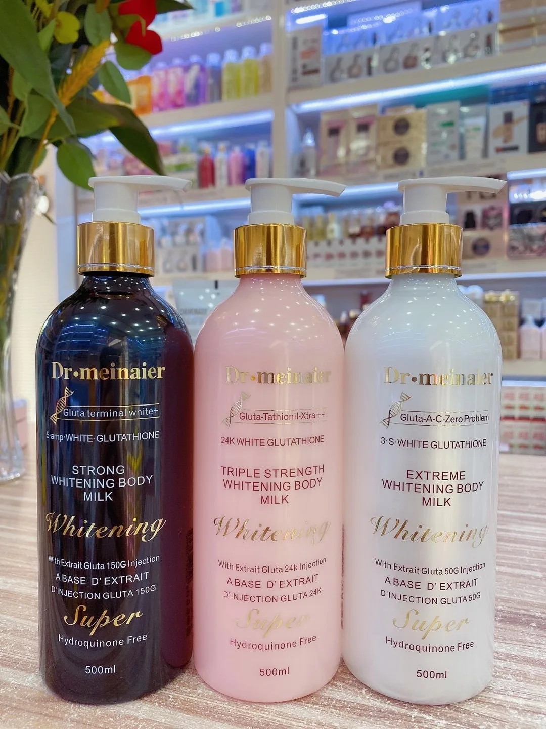 Hot Sale Milk Gluta 24k Quick Whitening Body Lotion Beauty Butter ...