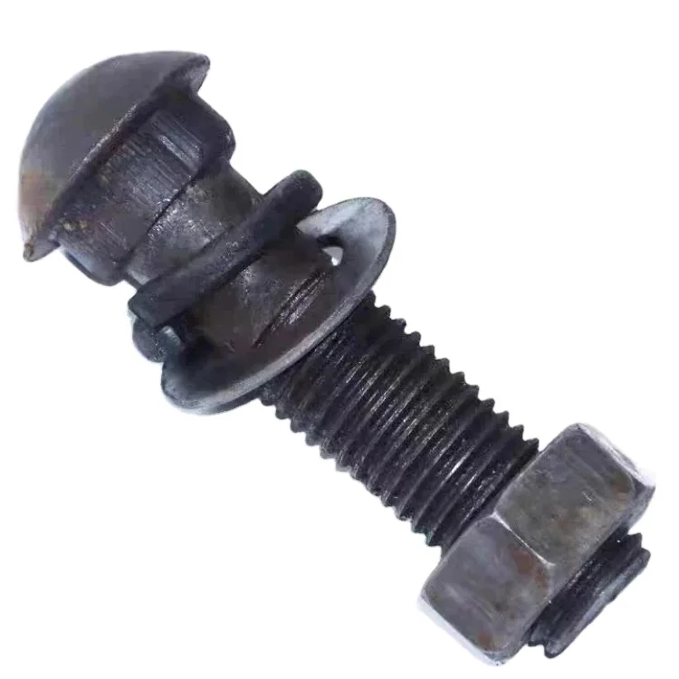 Rail Fish Bolt Fish Anchor Fishtail Fishplate Oval Neck Track Grade 8 ...