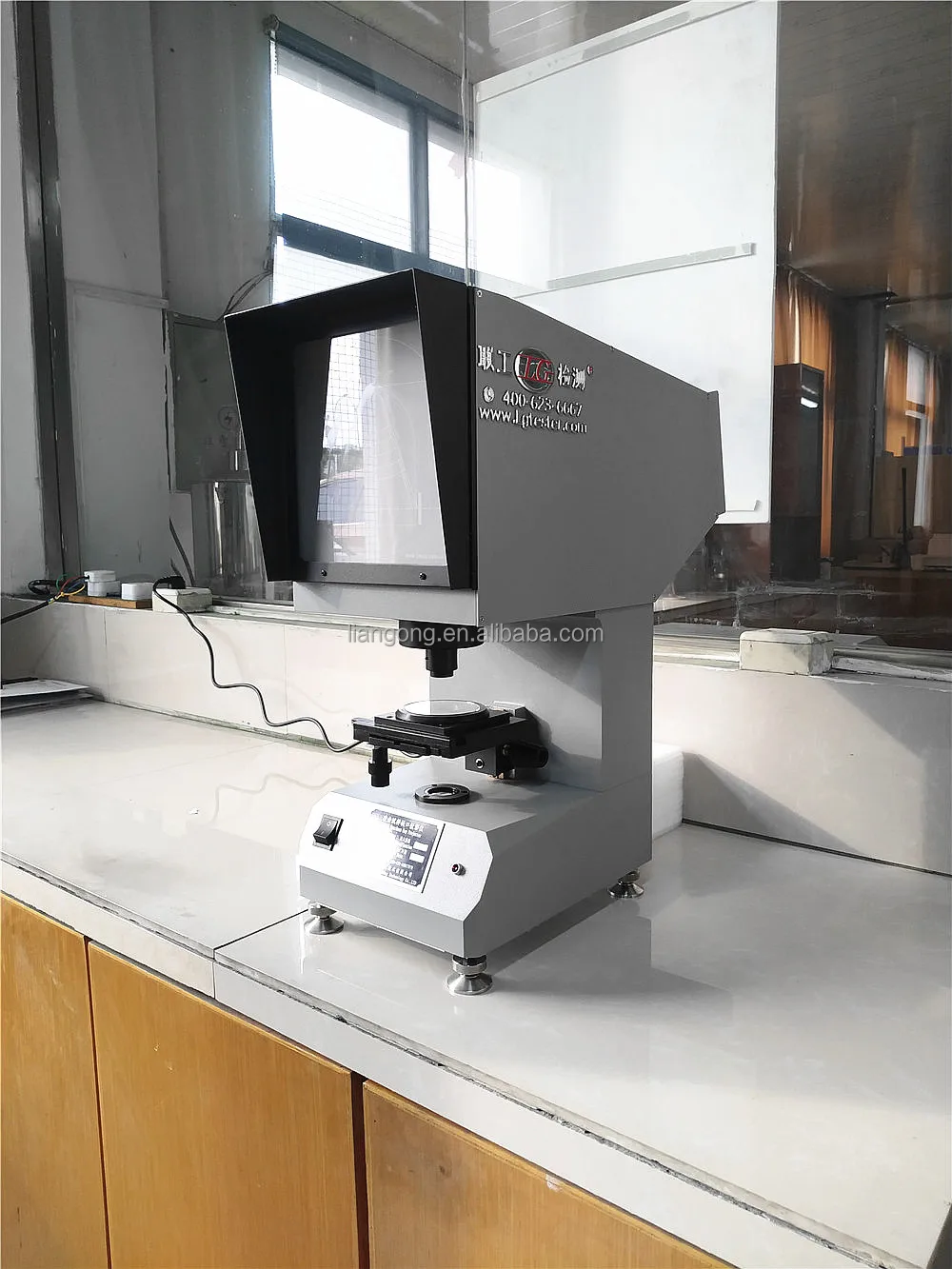 CST-50 Impact Sample / Specimen Notch Optical Profile Projector ...