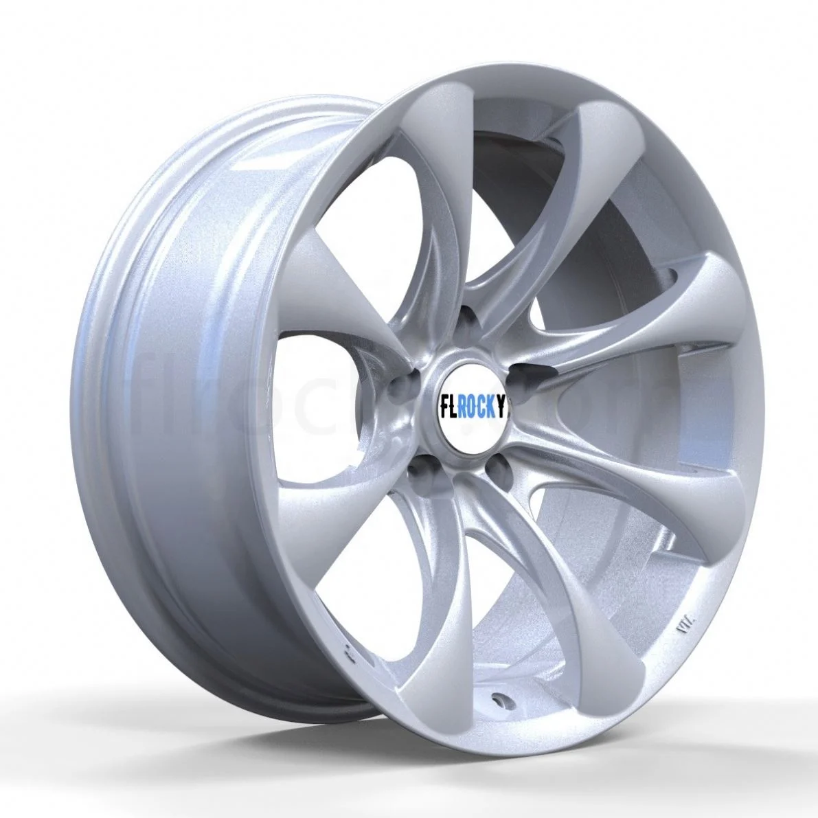 Flrocky Passenger Car Alloy Wheels Rims 15 16 17 Inch 6.5J 7J 8 Spoke ...