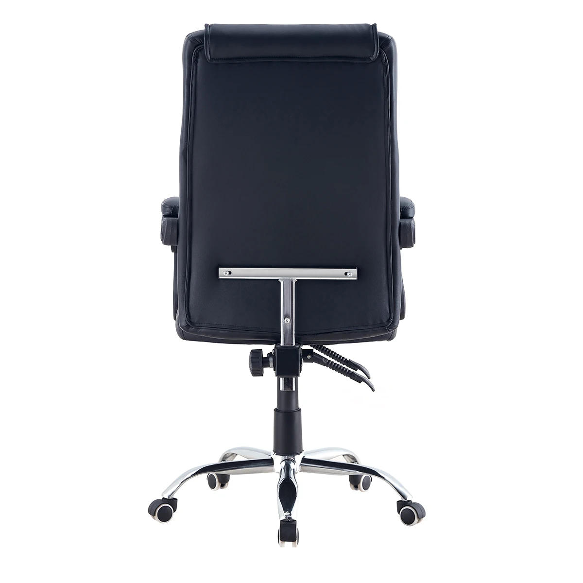 Office Chair Load Bearing 200kg Black Pu Leather Reclining Chair - Buy ...