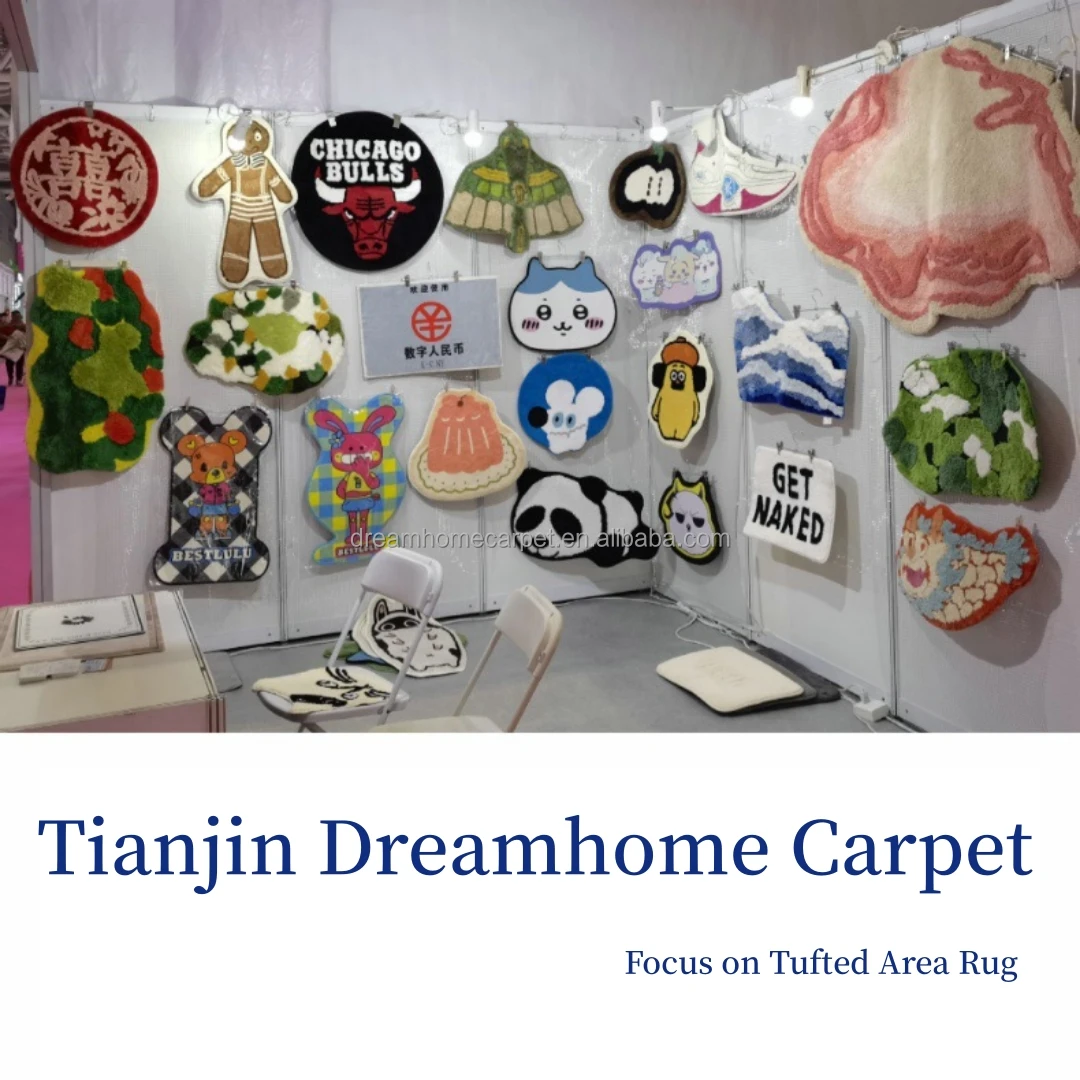 Cute Fruit Tufting Carpet Door Mat Soft Thick Fluffy Tuftted Bathroom ...