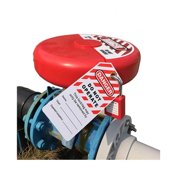 Plastik Gate Valve Mengunci Perangkat Peralatan Loto Lockout Tagout ...