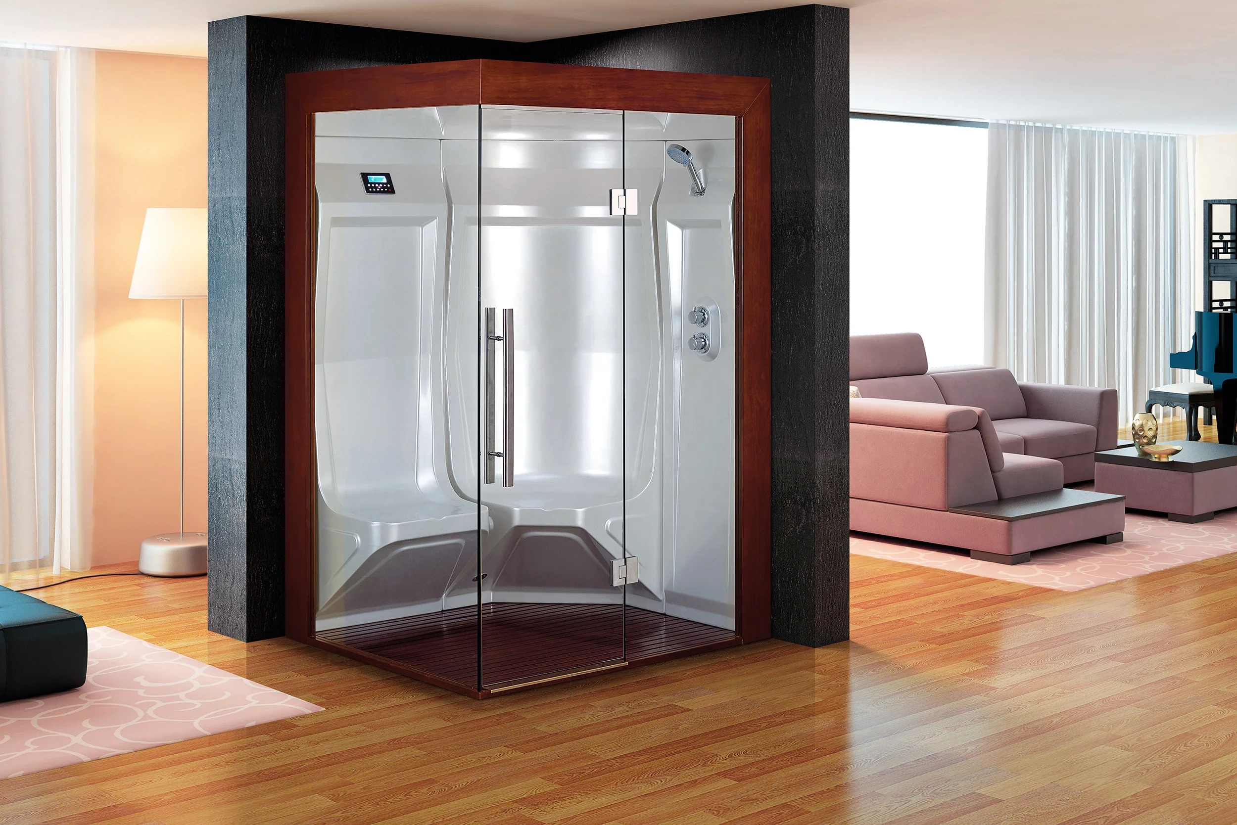 Wet Steam Sauna Room Sauna Steam Shower Bath Room Ws-200st-w/ws-200st-w2/ws-200st-w3/ws-200st-w4 ...