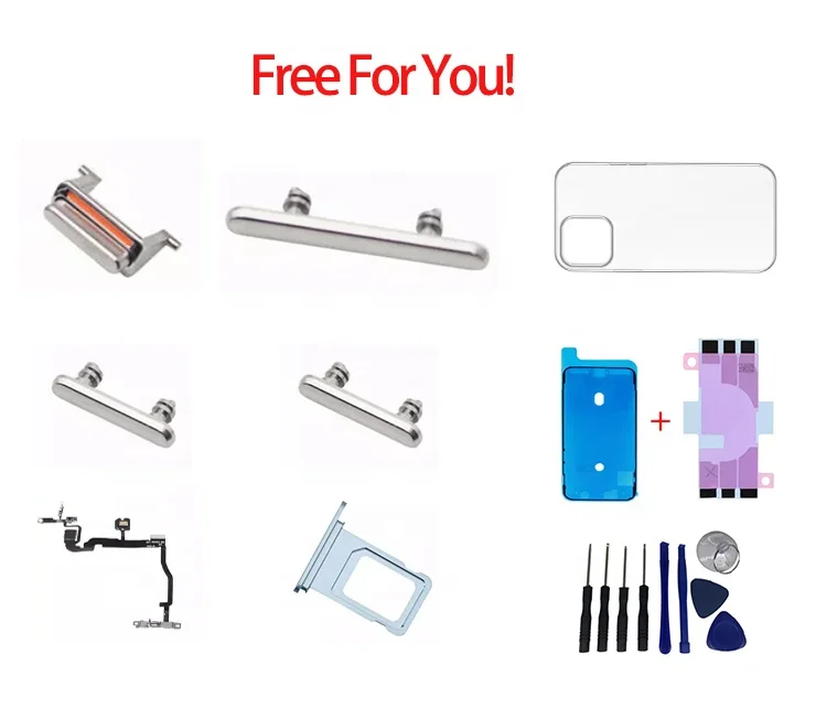 Replacement Back Full Housing For Iphone 12 13 Pro Max Assembly Battery ...