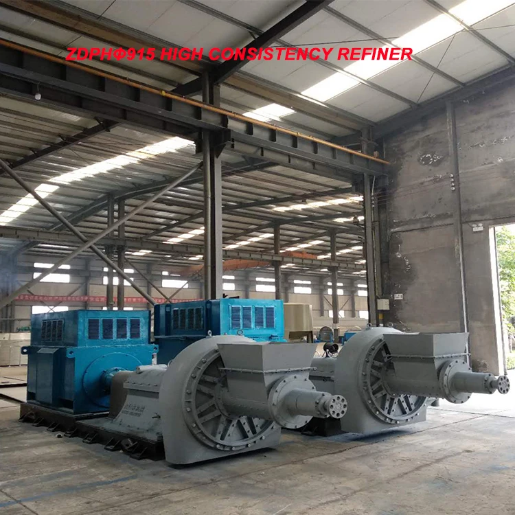 Mechanical Bamboo Wood Reed Paper Pulp Making High Consistency Refiner ...