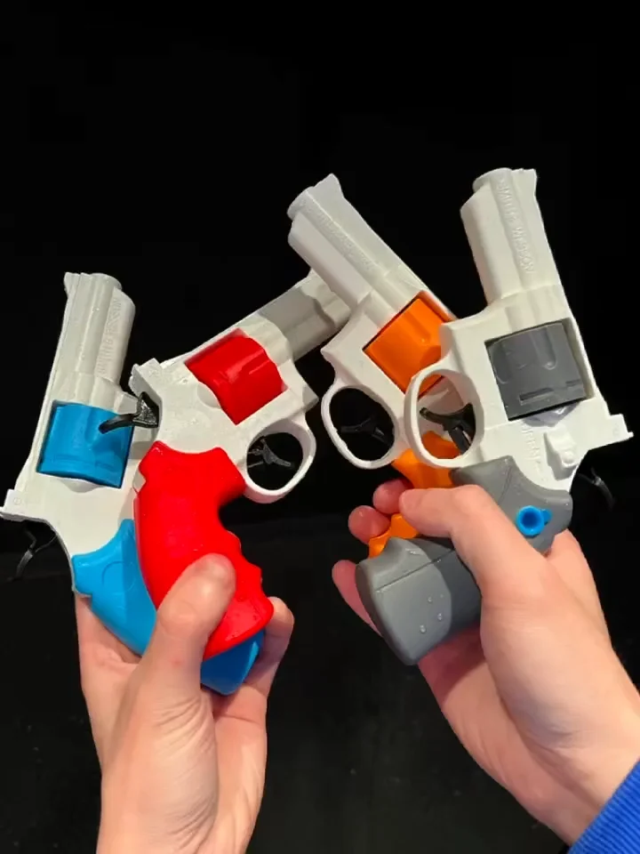 Ht Hot Products Exploded Revolver Water Gun & Automatic Bore Toy Guns ...