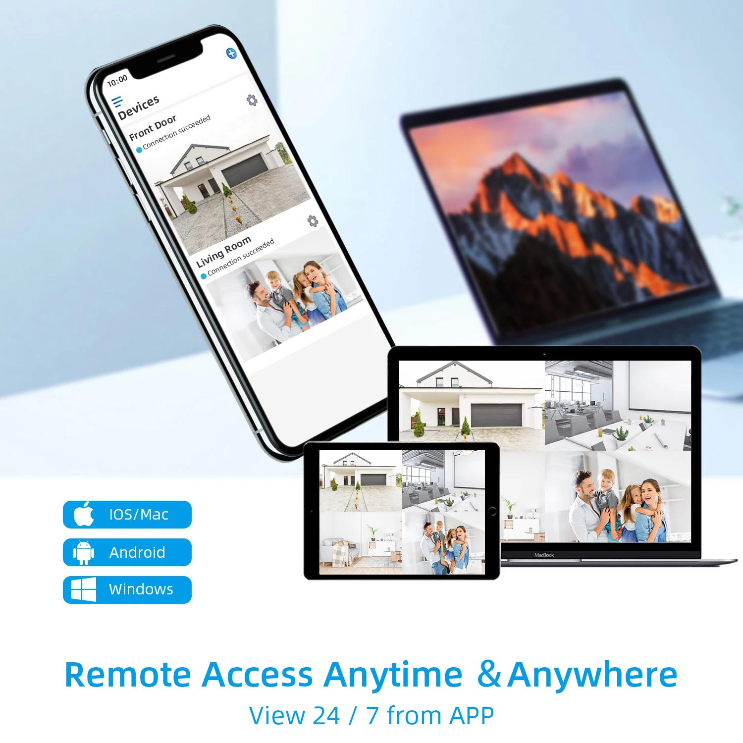 Wesecuu Hd Poe Nvr System H.265 Face Detection Ip Camera 2-way Audio ...