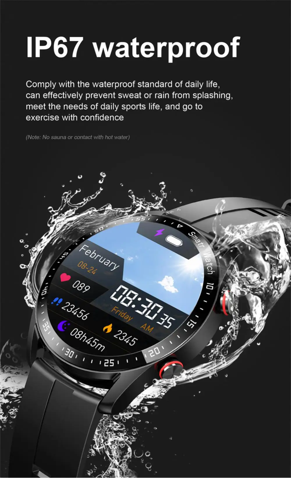 Huawei Hw20 Smartwatch Men Bluetooth Call Heart Rate Monitoring ...