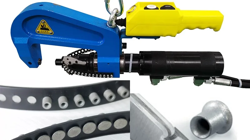 Self Piercing Riveting Gun Machine For Busbar - Buy Self Piercing ...