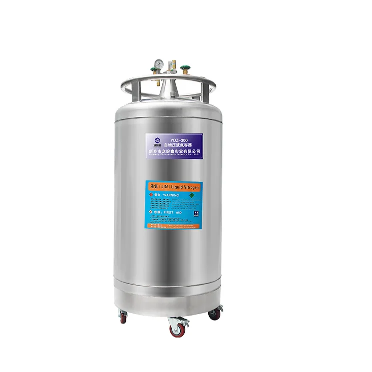 Cryogenic Ydz-300 Ln2 Container Cylinder Tank Pressure Vessel 300l For ...