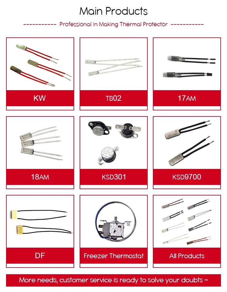 Ksd301 Temperature Limiter Ceramic Thermostat 10a 250v Thermal Protector Washing Machines Parts ...