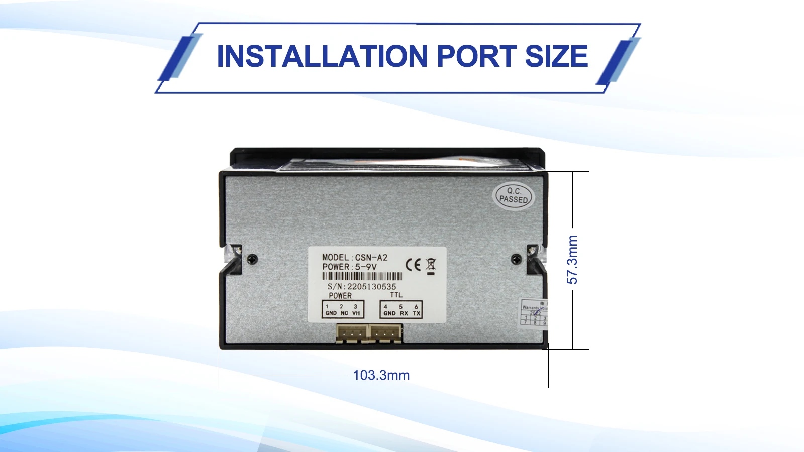 Alibaba.com: CASHINO CSN-A2 58mm Mini Thermal Printer, 5-9V/12V Voltage, RS232 TTL USB Interface ...