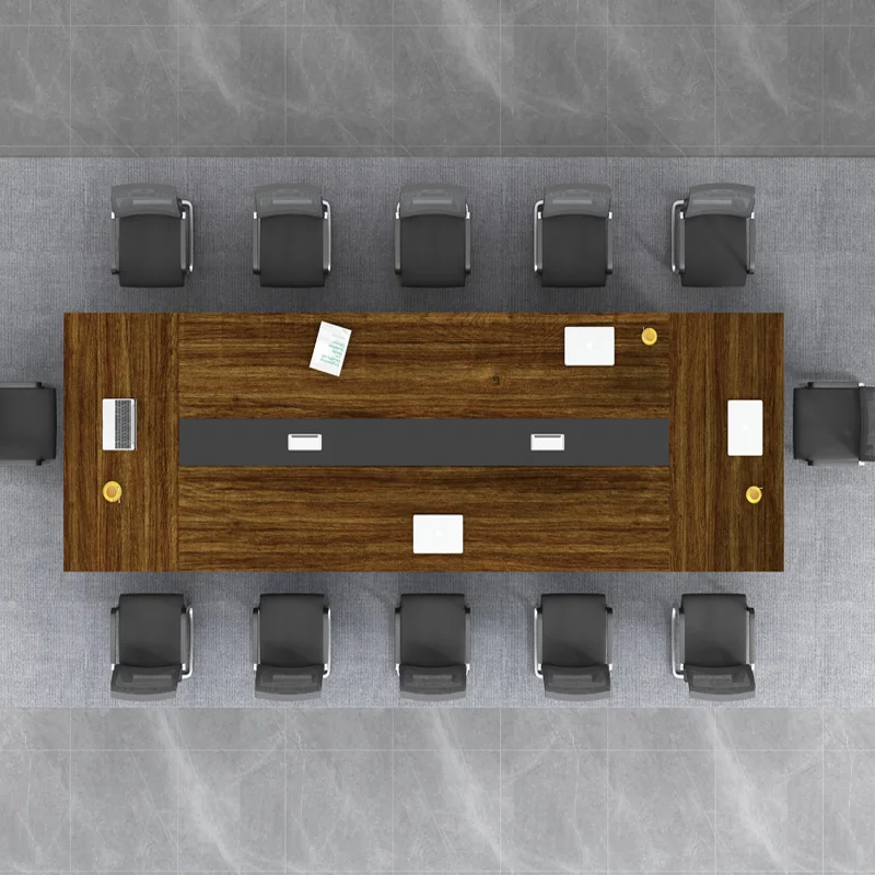 10 Seater Conference Table Solid Wood Office Meeting Tables Conference ...