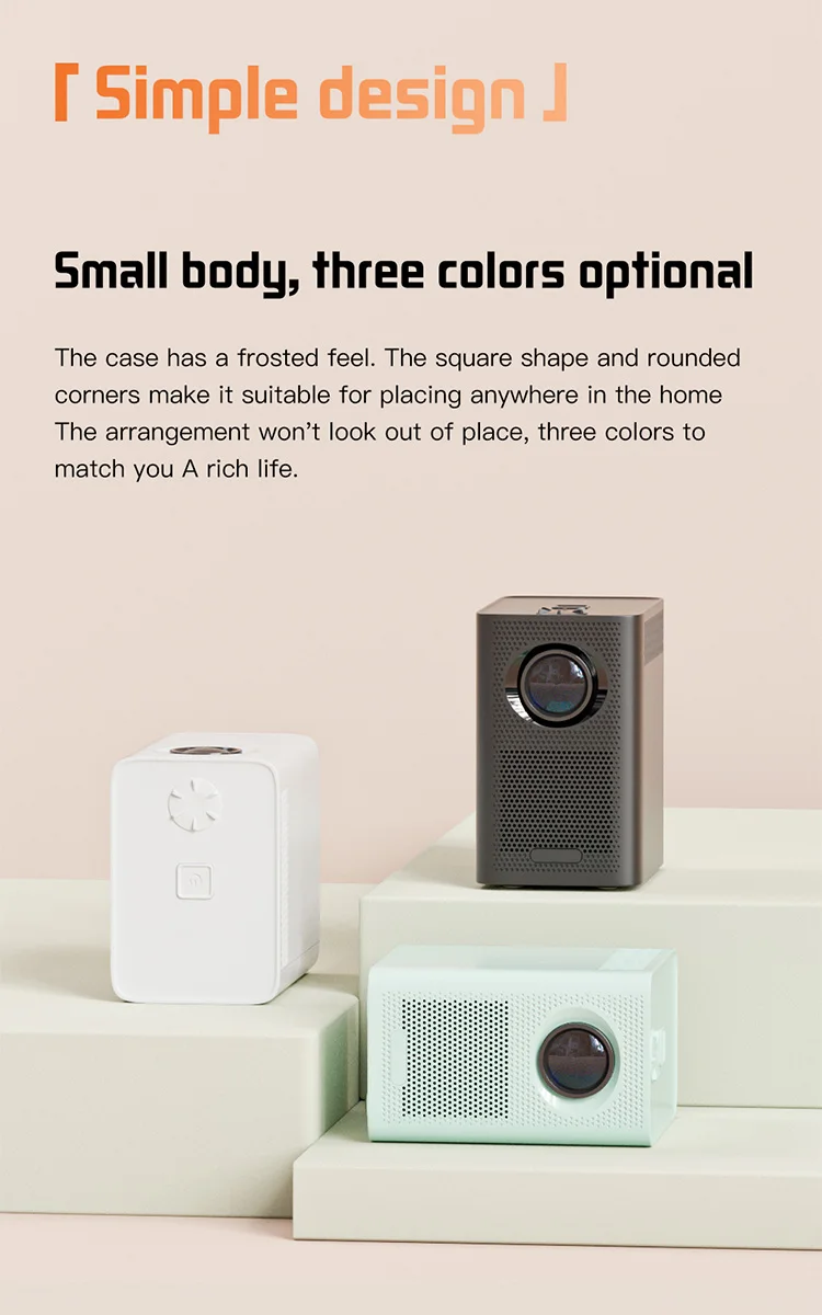 S30 MAX Theater 4K Android Projector - Portable & Bright