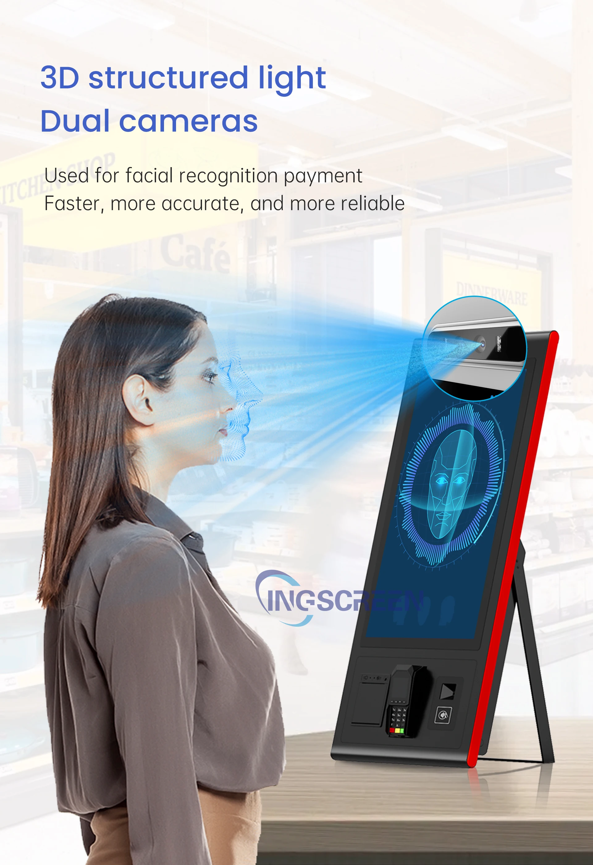 INGSCREEN Interactive Self Service Payment Kiosk - SDK