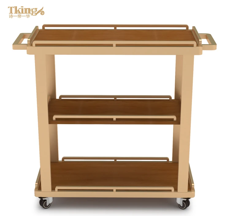 TKING Dim Sum Service Trolley - Durable & Versatile