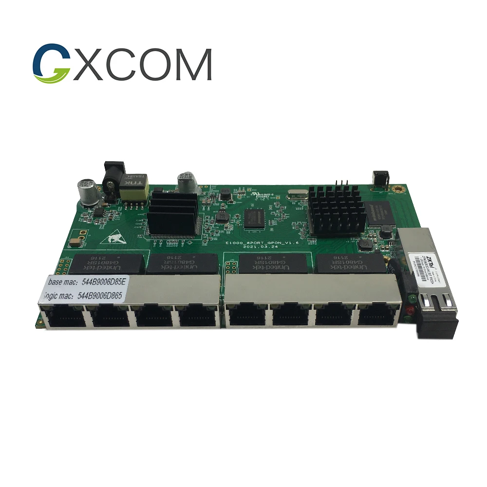 8GE Rpoe GEPON ONT MDU - 8-Port Reverse PoE ONU for FTTH/FITT with ...