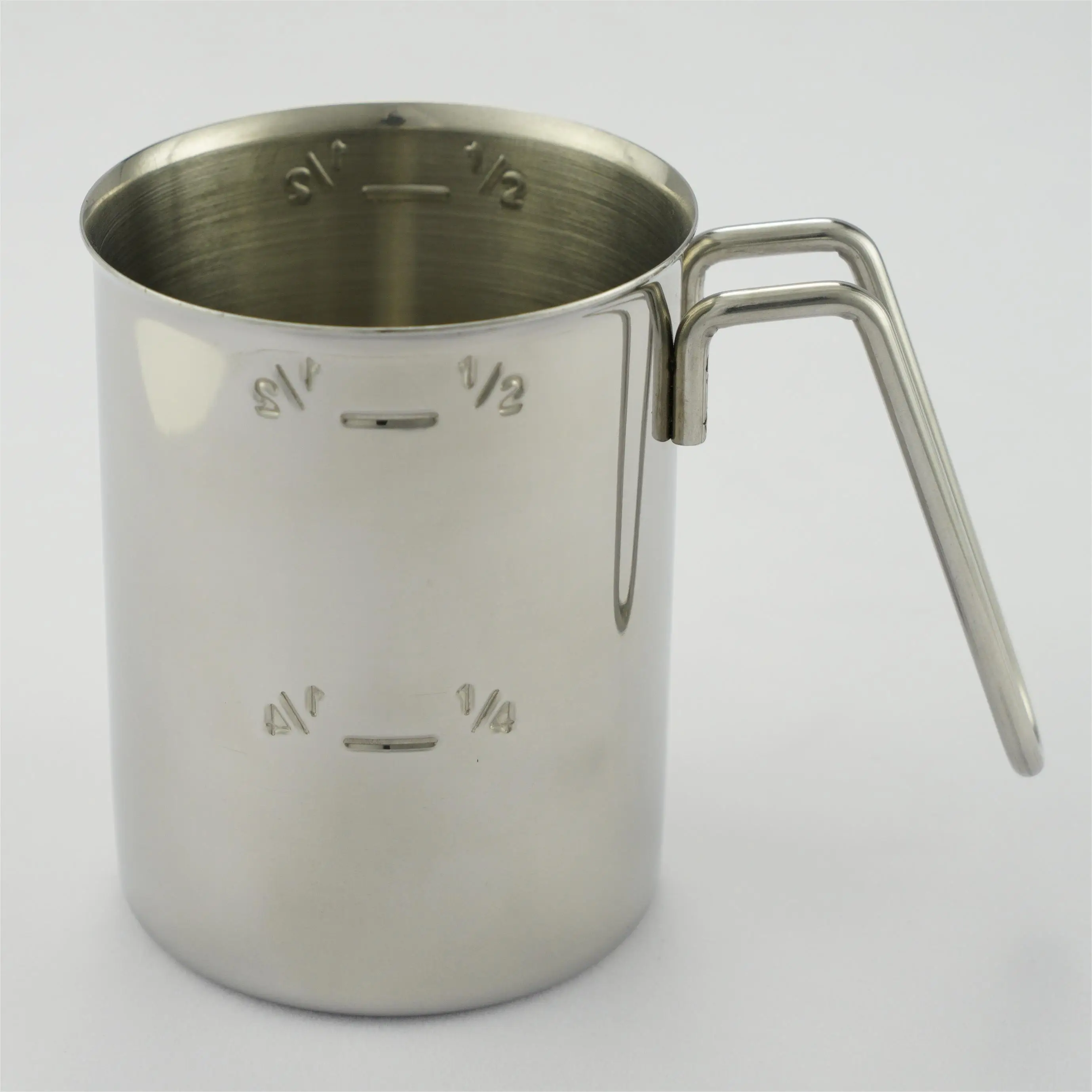 500ml Professional 304 Stainless Steel Measuring Cup with Linear Handle ...