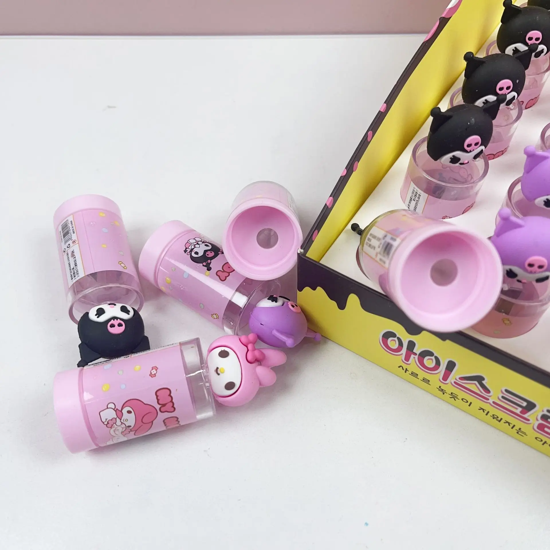 San-rio Kuromi Mymelody Cinnamoroll Pencil Sharpener Student Cartoon ...