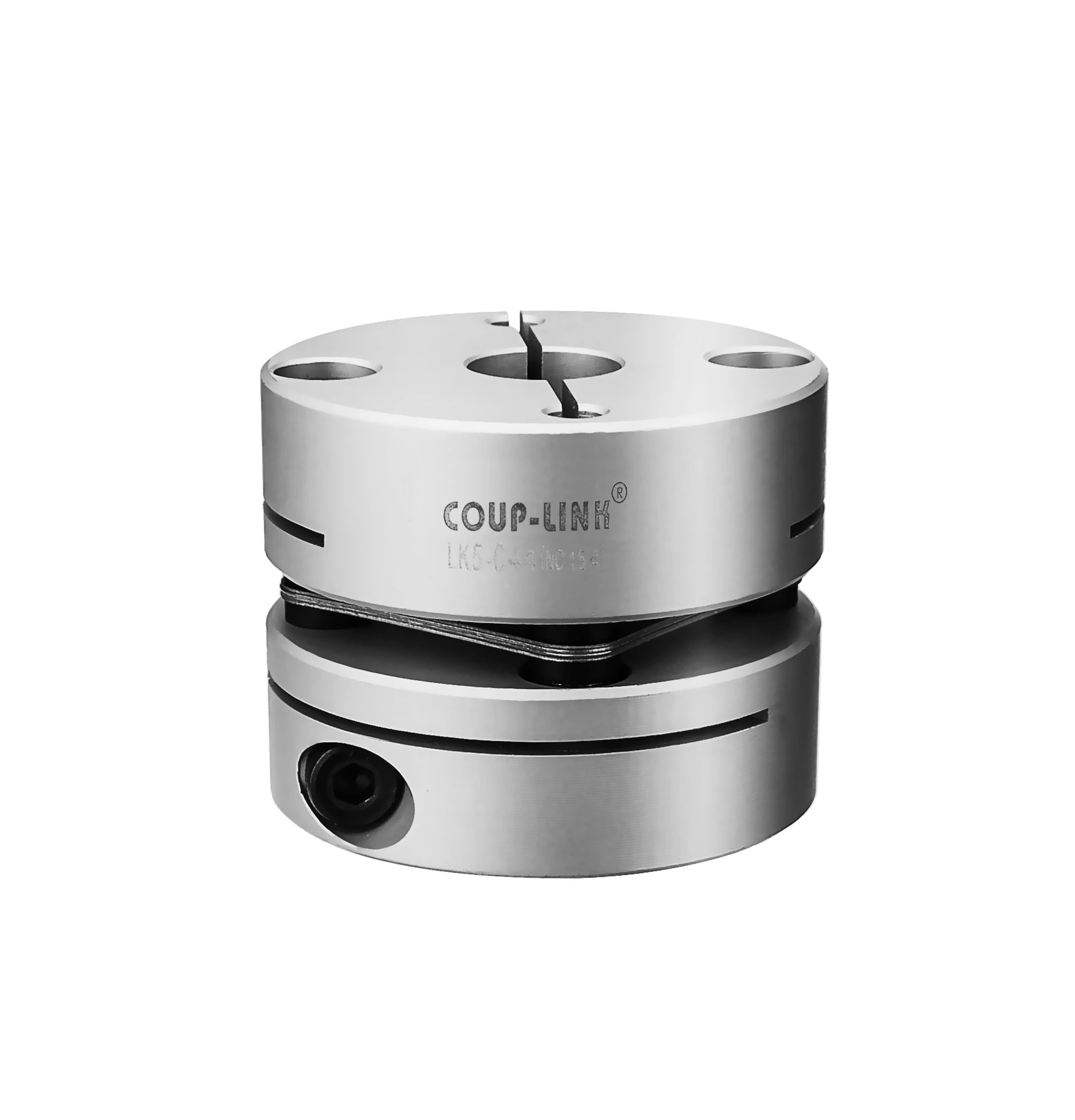 Coupling Diaphragm Double Disc Shaft Coupler Flexible Shaft Aluminum ...