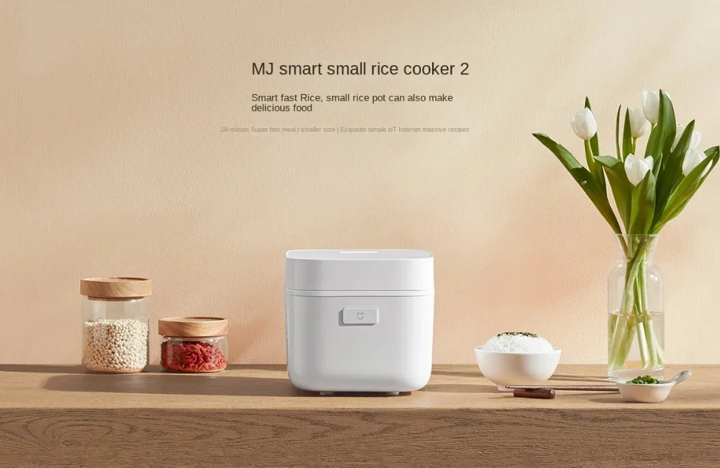 Original Xiaomi Mijia Smart Rice Cooker 2 Led Touch Panel 28 Minutes ...